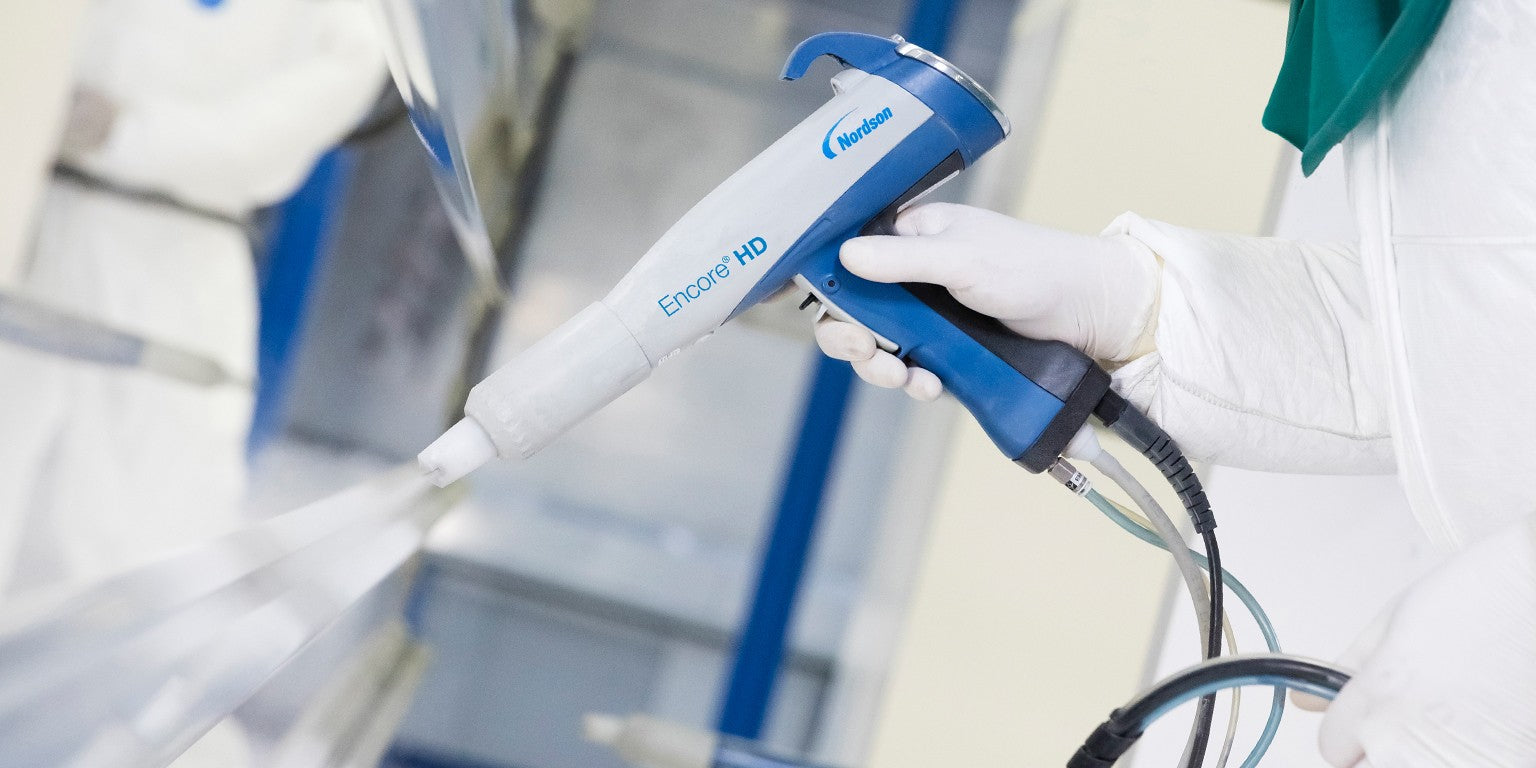 Boosting Powder Coating Efficiency: Encore HD Manual System | HMFT