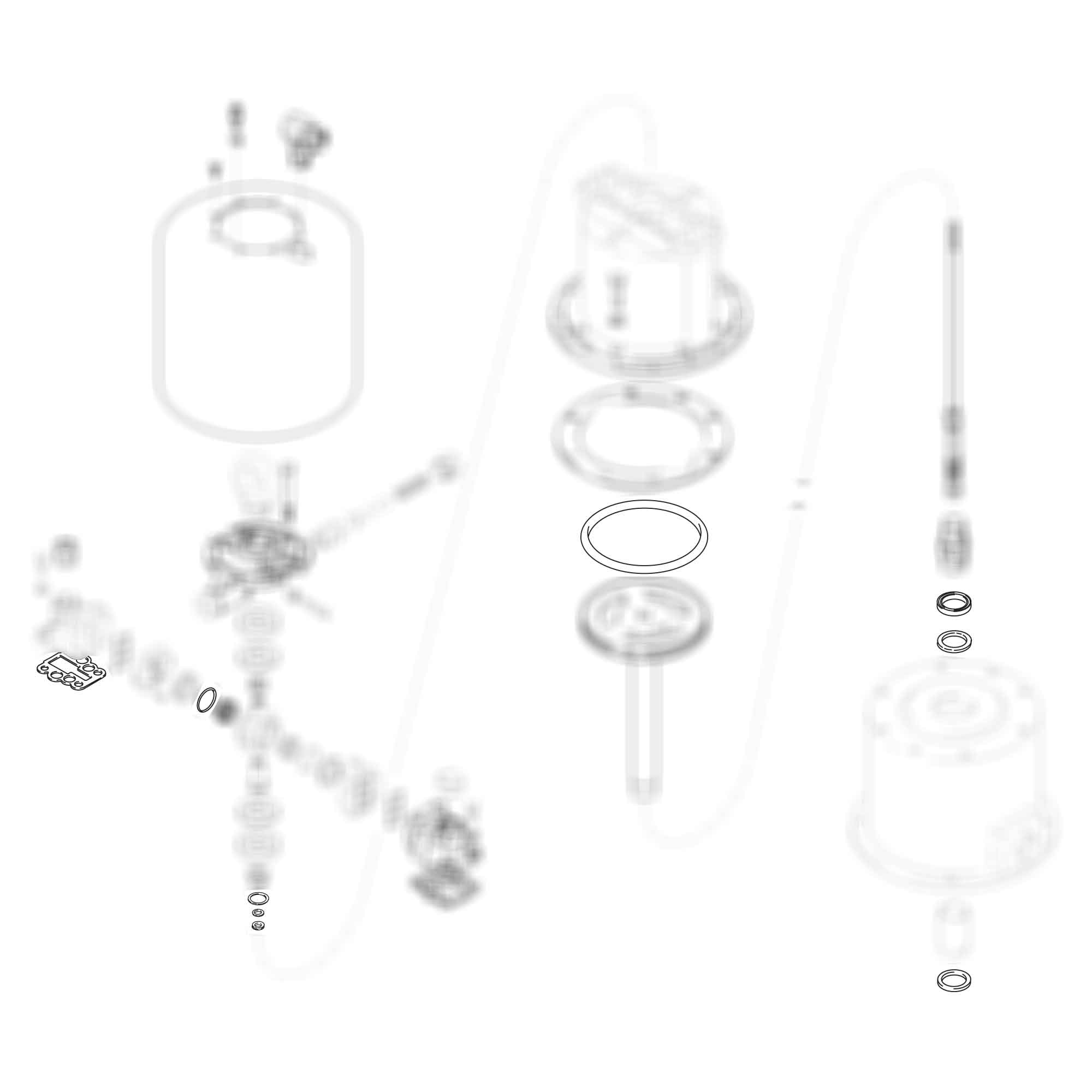 206734 - Air Motor Bulldog Repair Kit