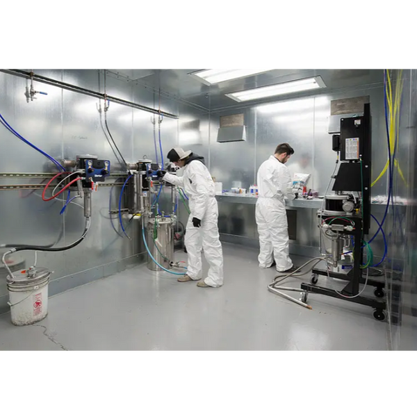 Industrial Paint Mix Room